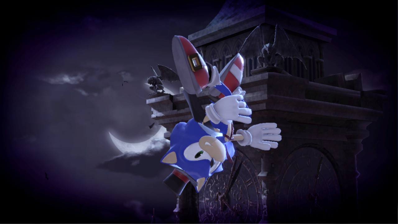 Vampire Sonic Mod for Super Smash Bros. Ultimate | SSBU Mods