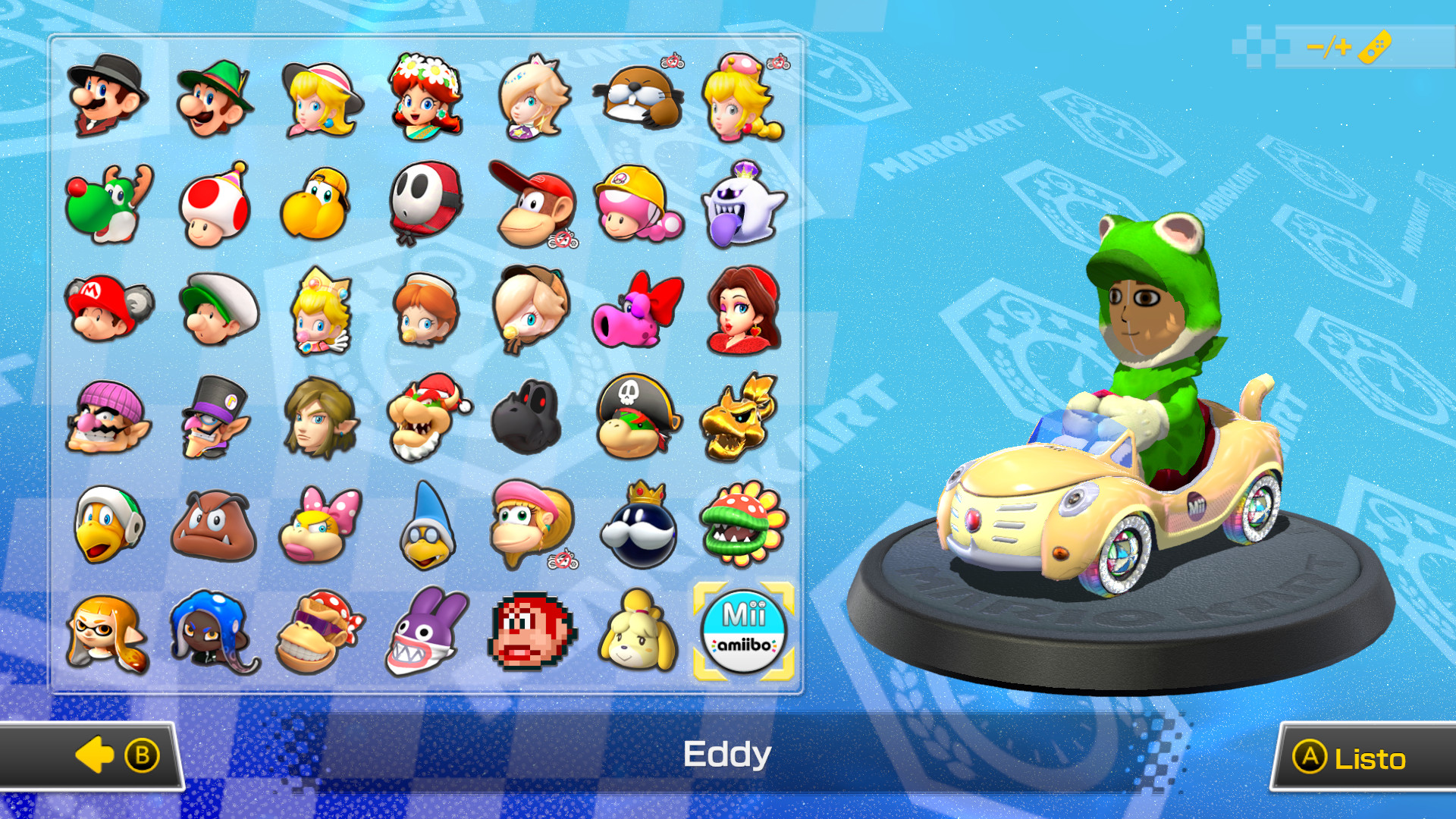 Mii Cat Luigi Suit (With Tour Animations) Mod for Mario Kart 8 Deluxe ...