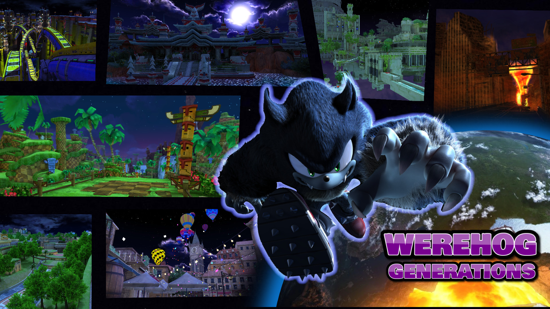Werehog Generations V1 Mod for Sonic Generations (2011) | Gens Mods