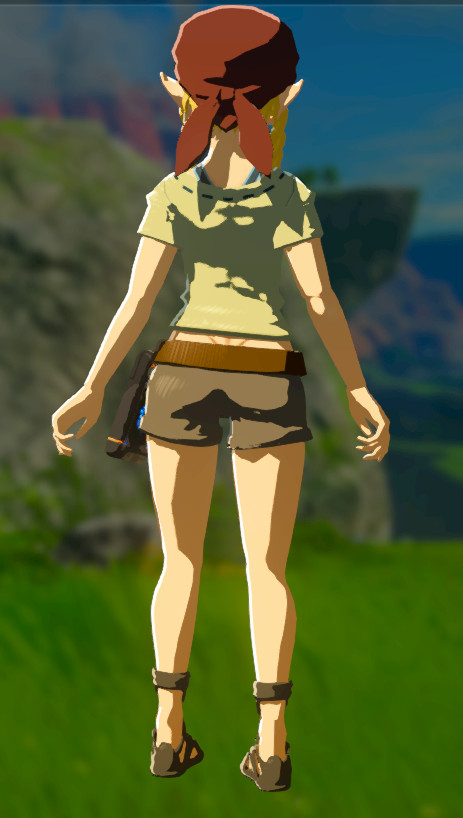 True Old Bandanna for Linkle (and Zelda) Mod for The Legend of Zelda ...