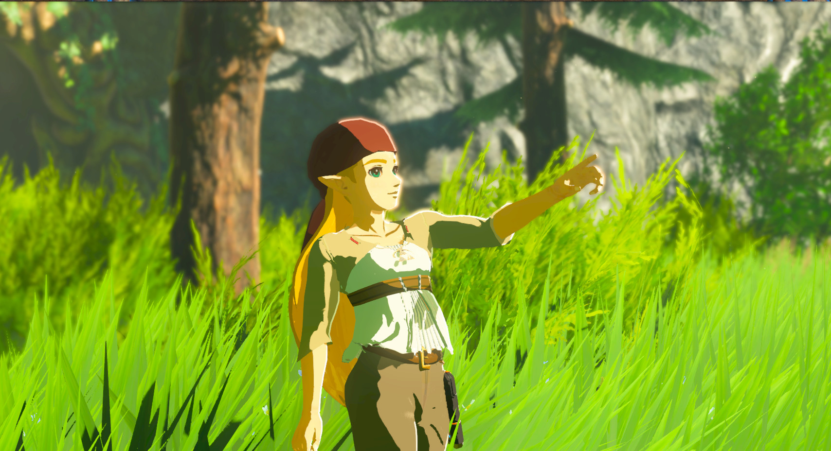 True Old Bandanna for Linkle (and Zelda) Mod for The Legend of Zelda ...