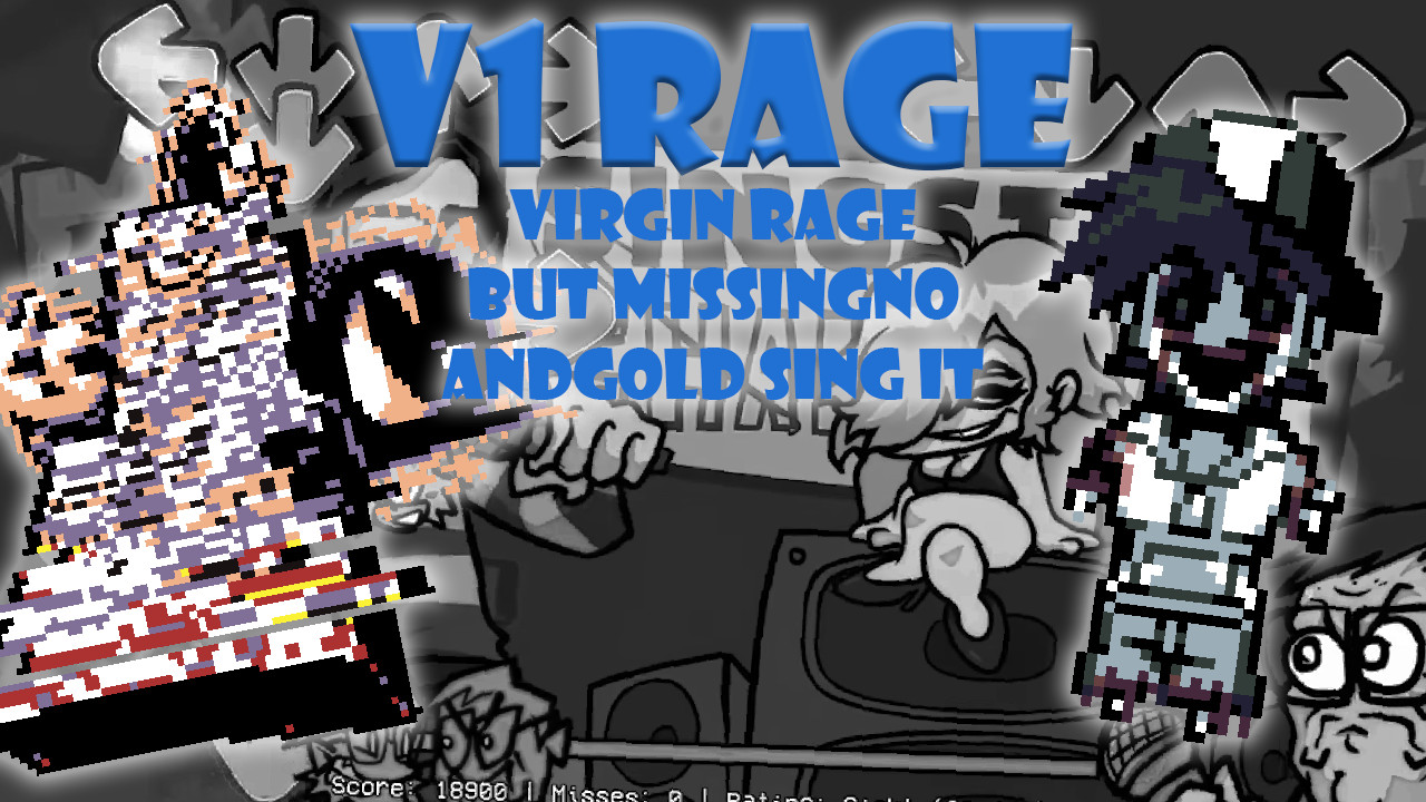 V1 Rage (Virgin Rage cover) Mod for Friday Night Funkin' | FNF Mods