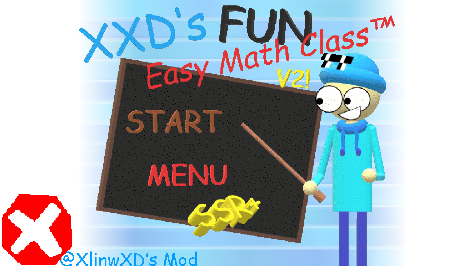 XXD's Fun Easy Math Class V2! Mod for Baldi's Basics | Baldi Mods