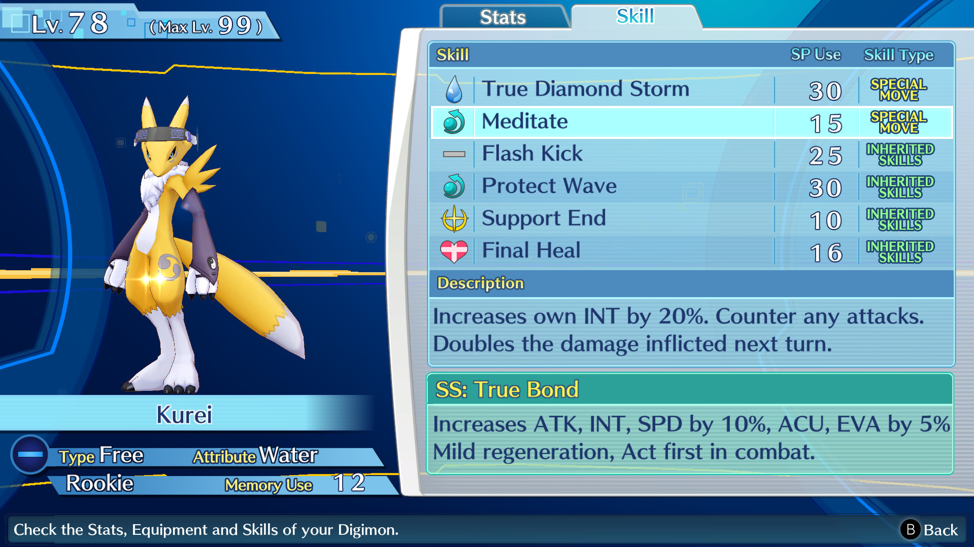 True Bond Renamon Mod for Digimon Story Cyber Sleuth: Complete Edition ...