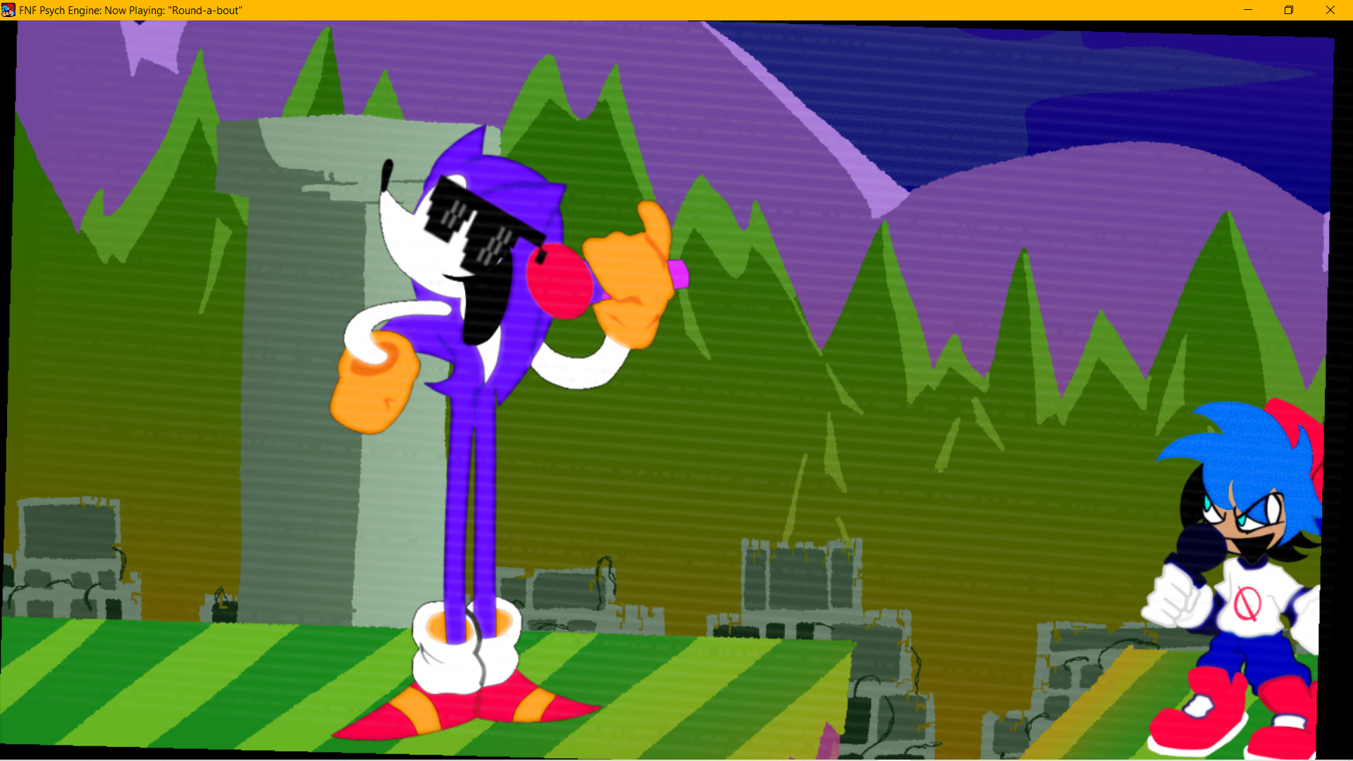 Cinematic Round A Bout (Vs MLG NeedleM0use) Mod for Friday Night Funkin ...