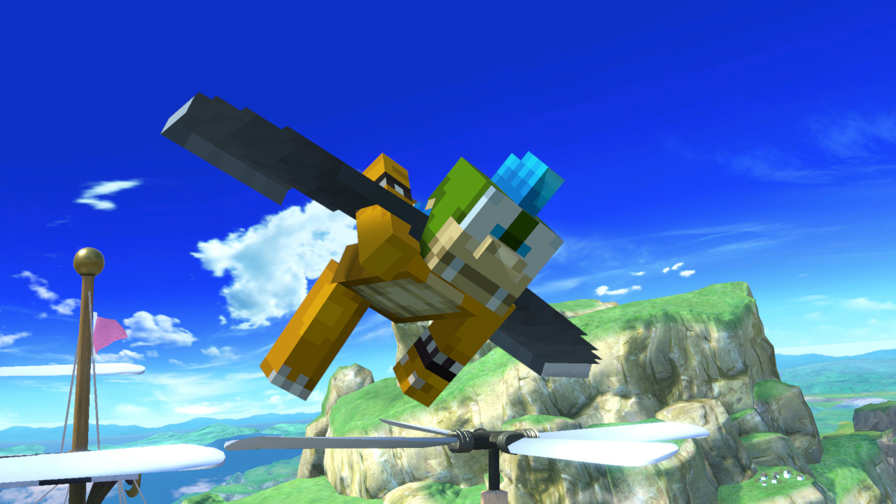 Larry Minecraft Mod for Super Smash Bros. Ultimate | SSBU Mods
