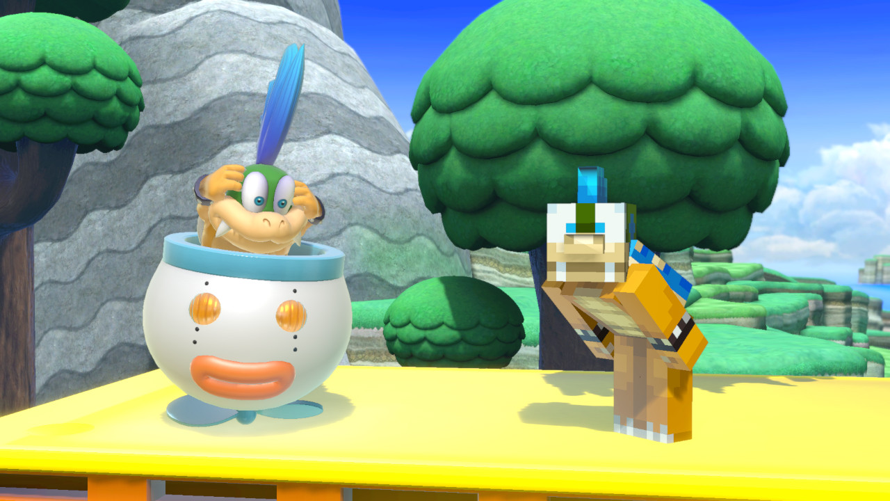Larry Minecraft Mod for Super Smash Bros. Ultimate | SSBU Mods