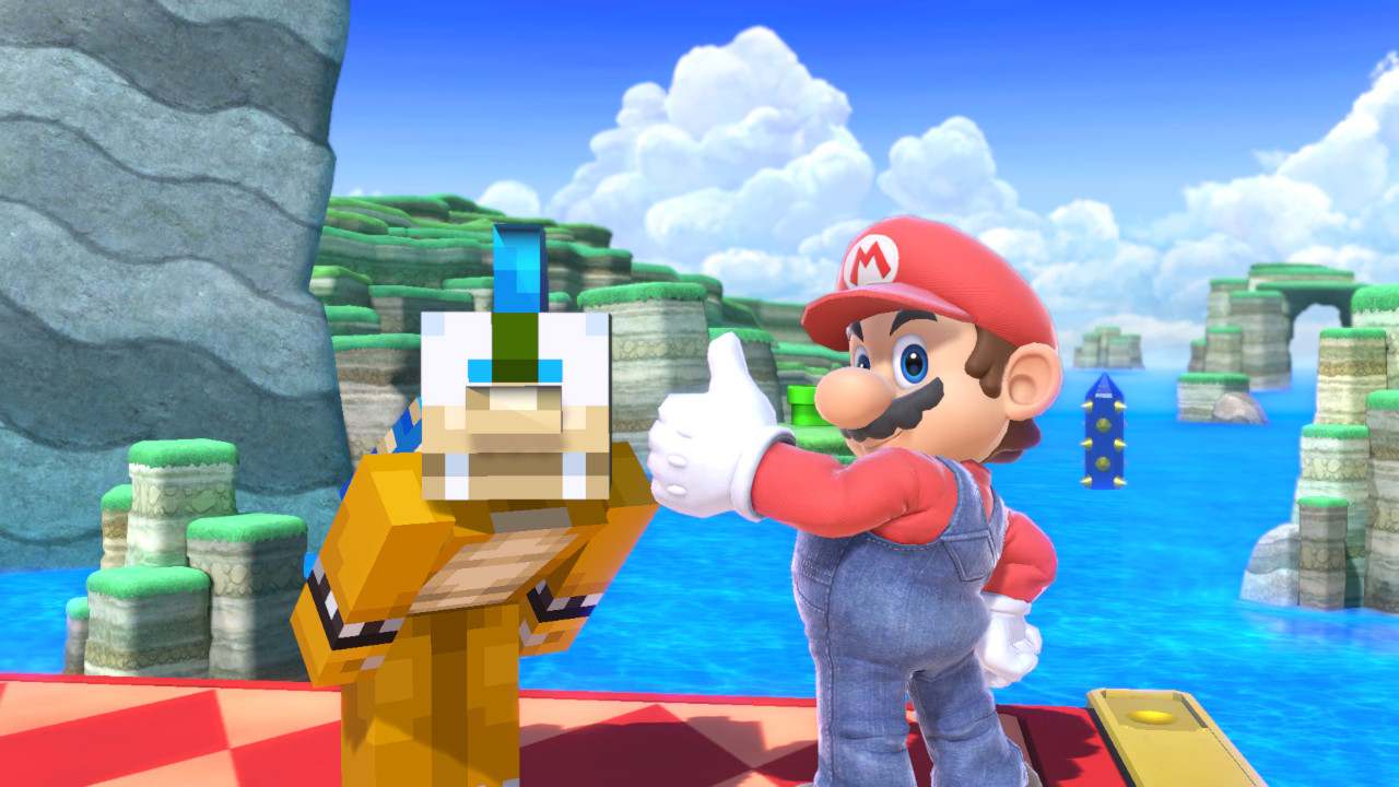 Larry Minecraft Mod for Super Smash Bros. Ultimate | SSBU Mods