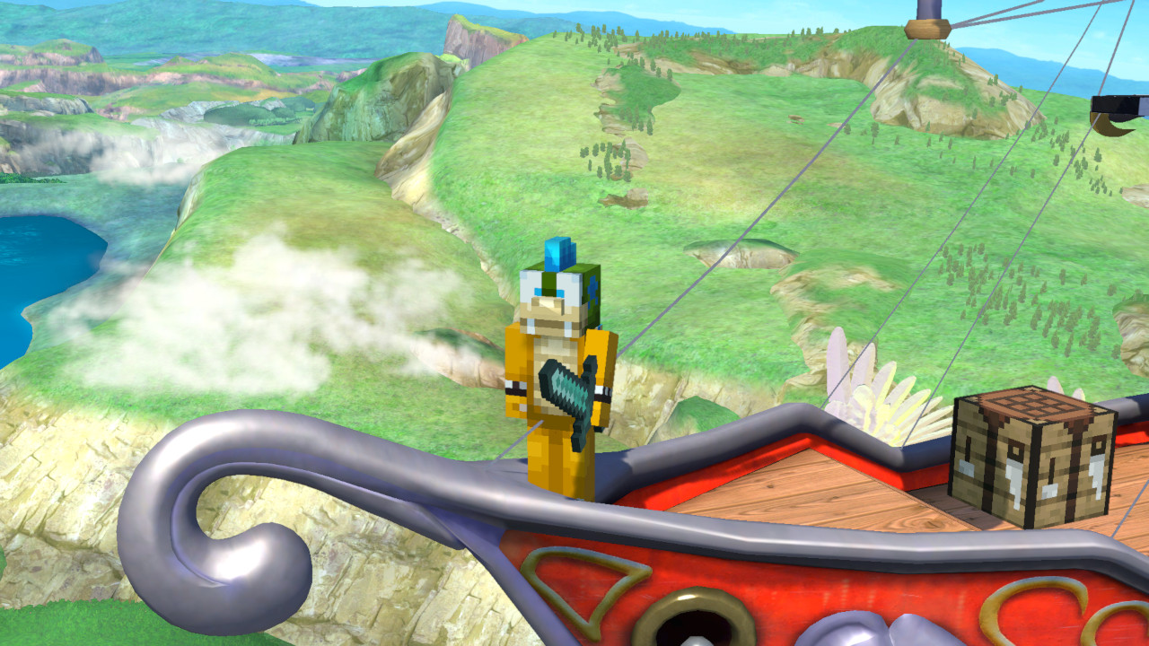Larry Minecraft Mod for Super Smash Bros. Ultimate | SSBU Mods