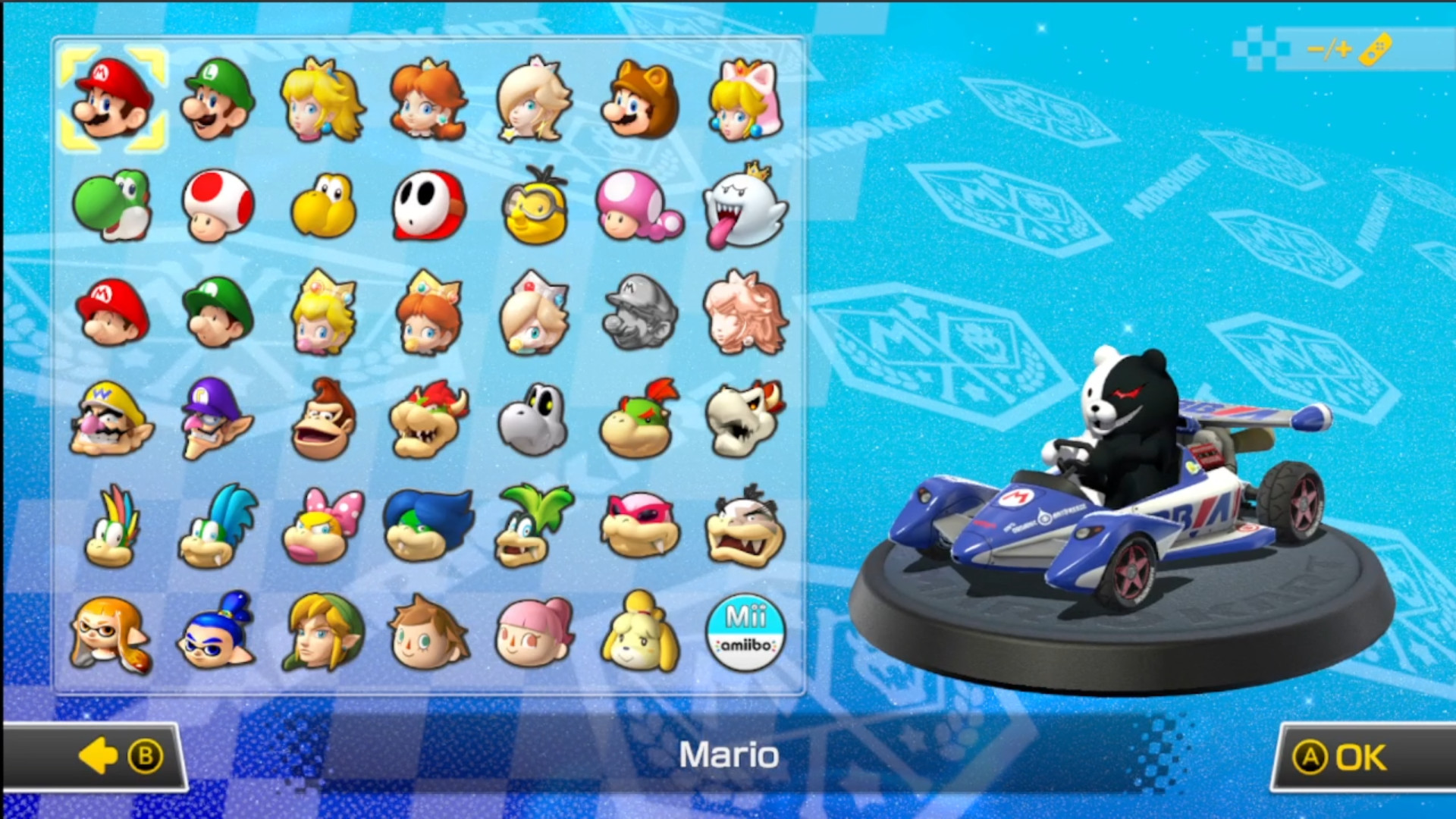 Monokuma Mod for Mario Kart 8 Deluxe | MK8D Mods