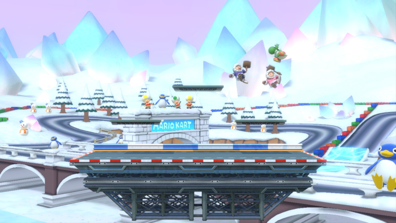 GBA Snow Land Stage Mod for Super Smash Bros. Ultimate | SSBU Mods