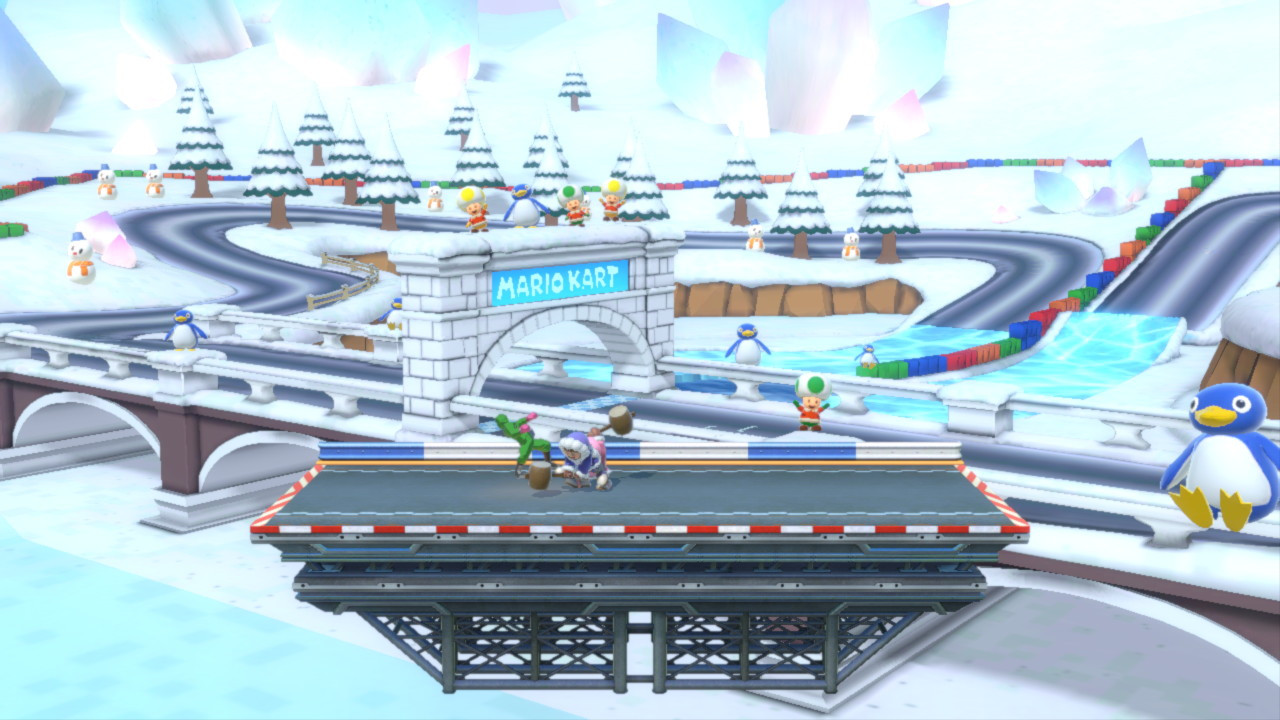 GBA Snow Land Stage Mod for Super Smash Bros. Ultimate | SSBU Mods