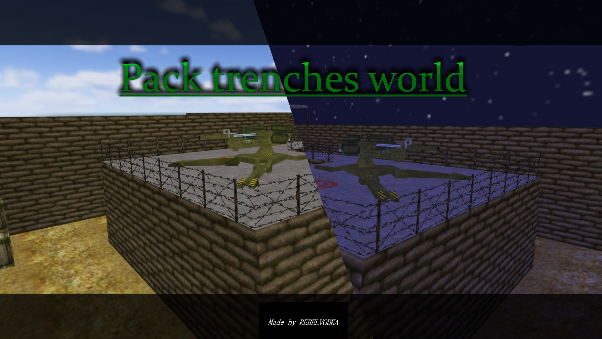 Pack trenches world Mod for Counter-Strike 1.6 | CS1.6 Mods