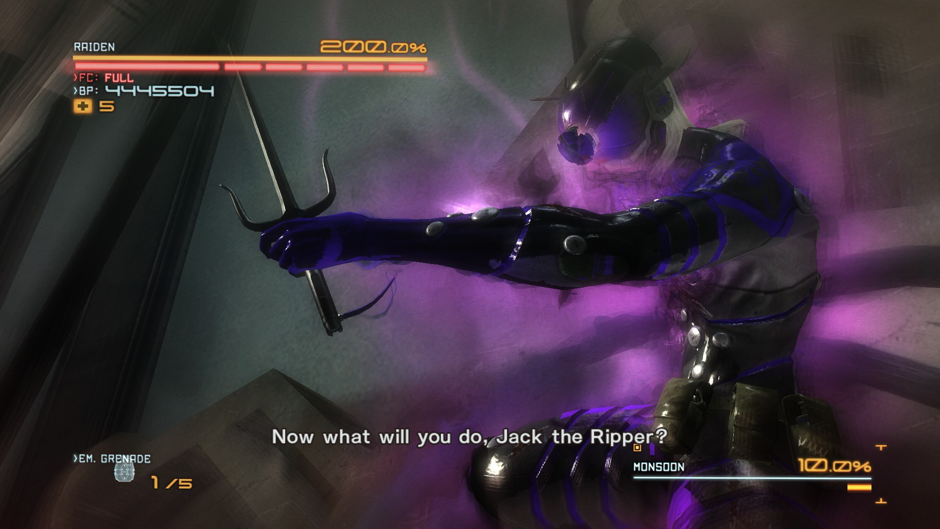 Purple Desperado (Bosses Only) [Metal Gear Rising: Revengeance] [Mods]
