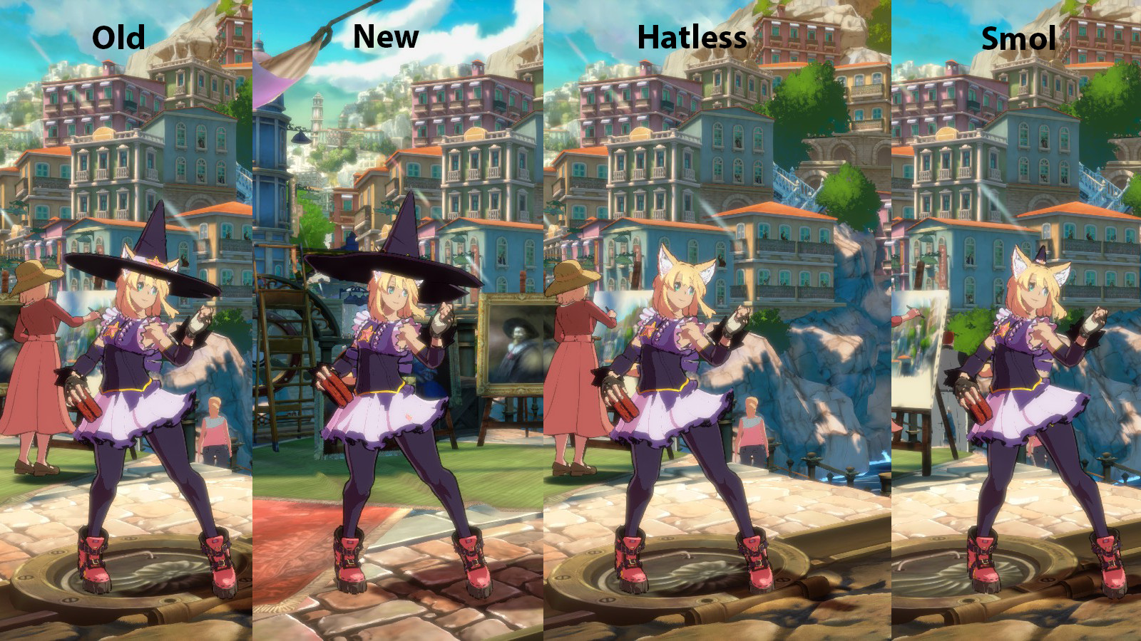 Magical Witch Catgirl Bridget Mod for GUILTY GEAR -STRIVE- | GGST Mods