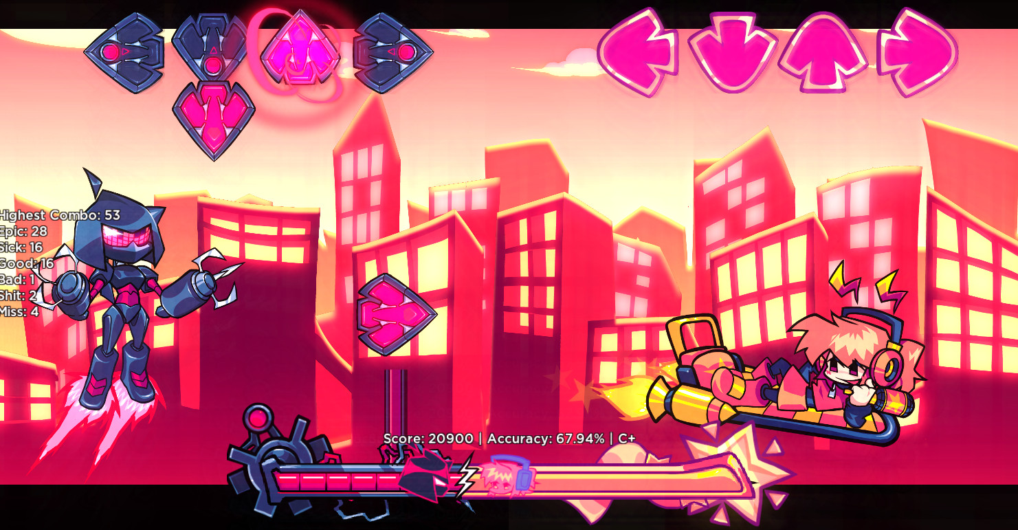 Broken Night Dimensions Mod for Friday Night Funkin' | FNF Mods