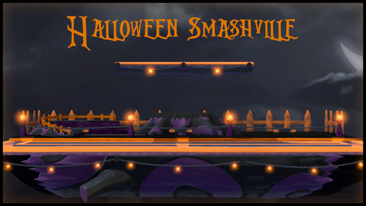 Halloween Smashville Mod for Super Smash Bros. Ultimate | SSBU Mods