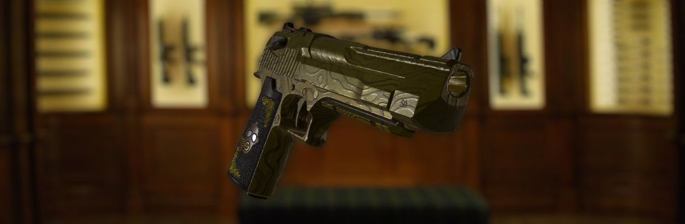 MW2019 Gold Damascus .50 GS Mod for Counter-Strike: Source | CS:S Mods