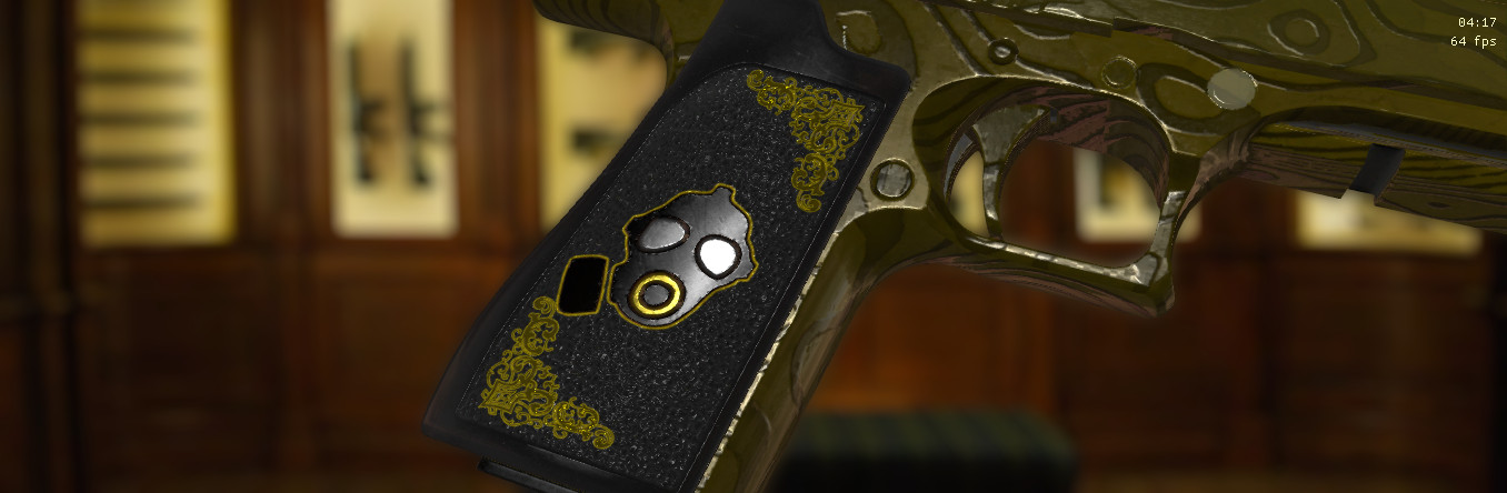 MW2019 Gold Damascus .50 GS Mod for Counter-Strike: Source | CS:S Mods