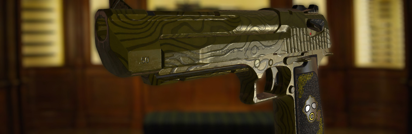 MW2019 Gold Damascus .50 GS Mod for Counter-Strike: Source | CS:S Mods