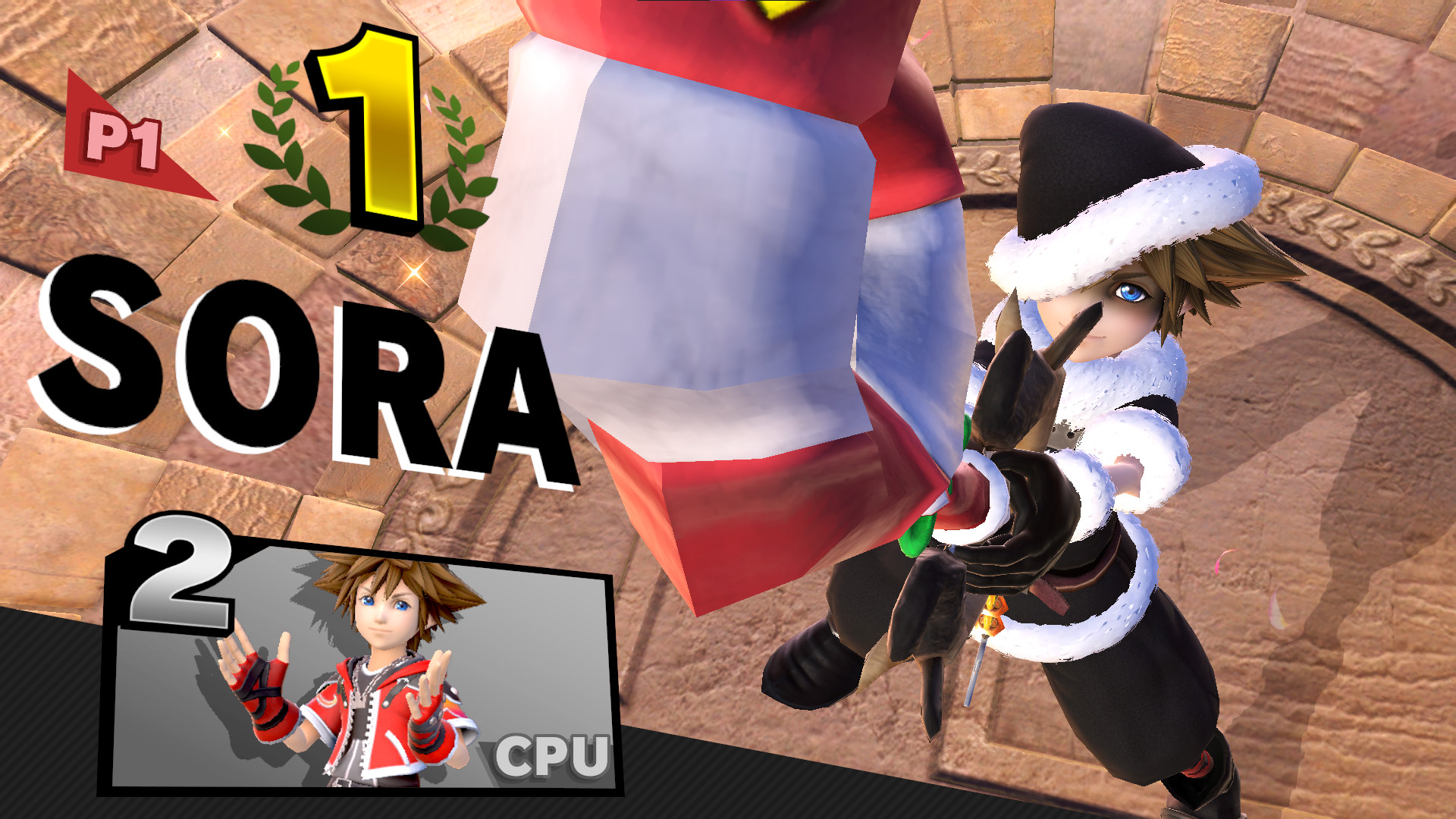 Christmas Town Sora Mod for Super Smash Bros. Ultimate | SSBU Mods