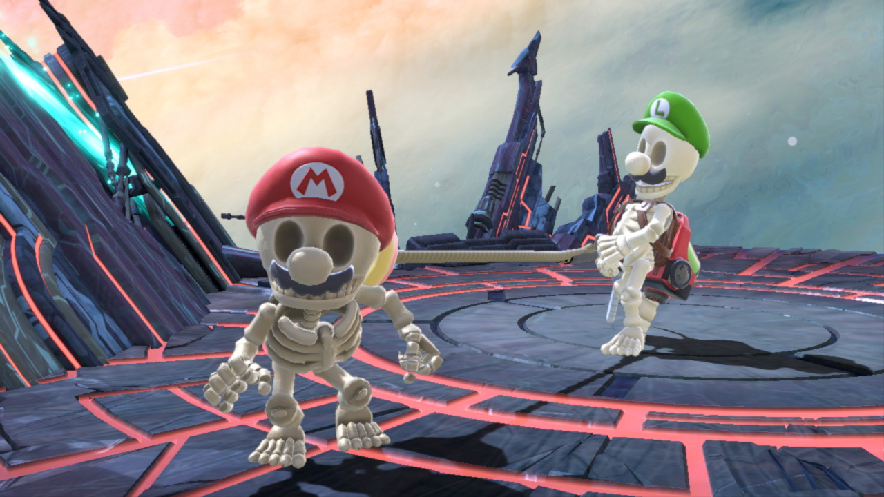 Bone Luigi Mod for Super Smash Bros. Ultimate | SSBU Mods