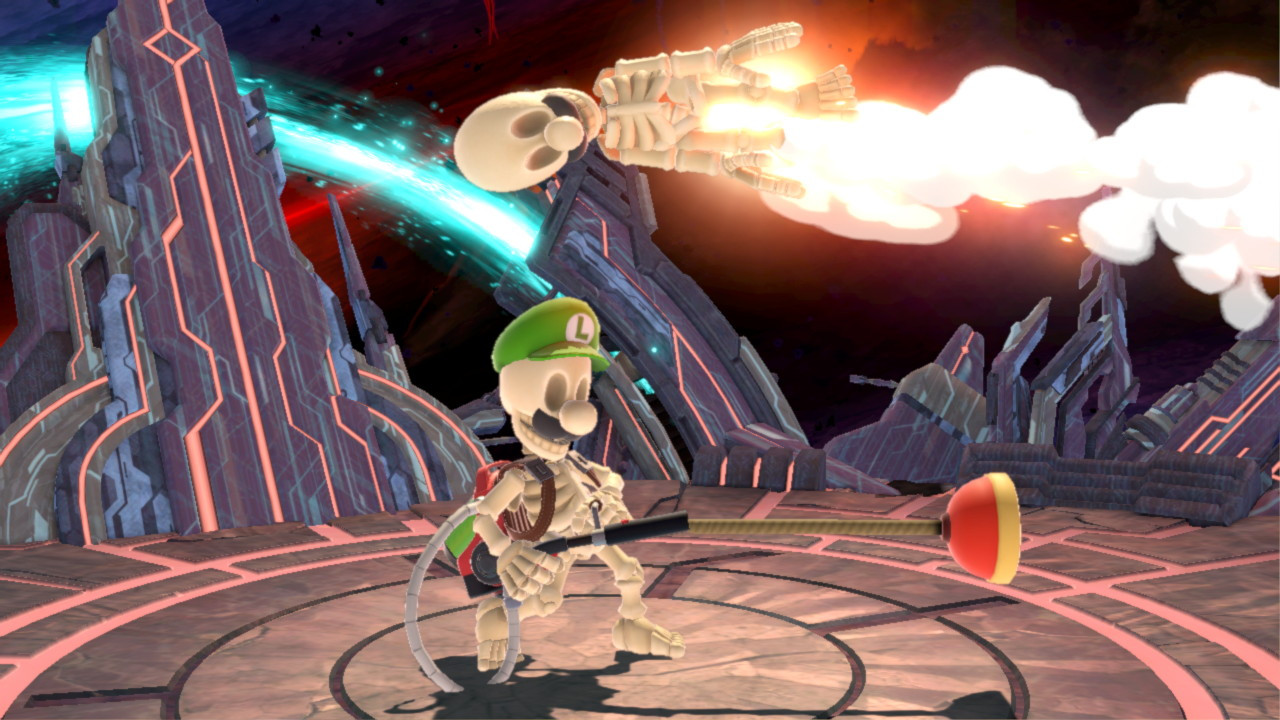 Bone Luigi Mod for Super Smash Bros. Ultimate | SSBU Mods