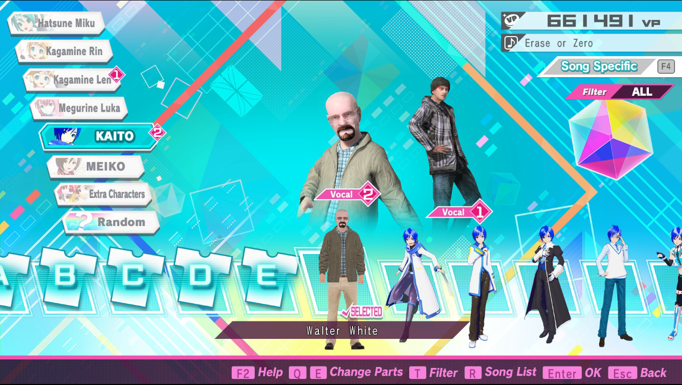 Breaking Bad Mod for Hatsune Miku: Project DIVA Mega Mix+ | PDMegaMix+ Mods