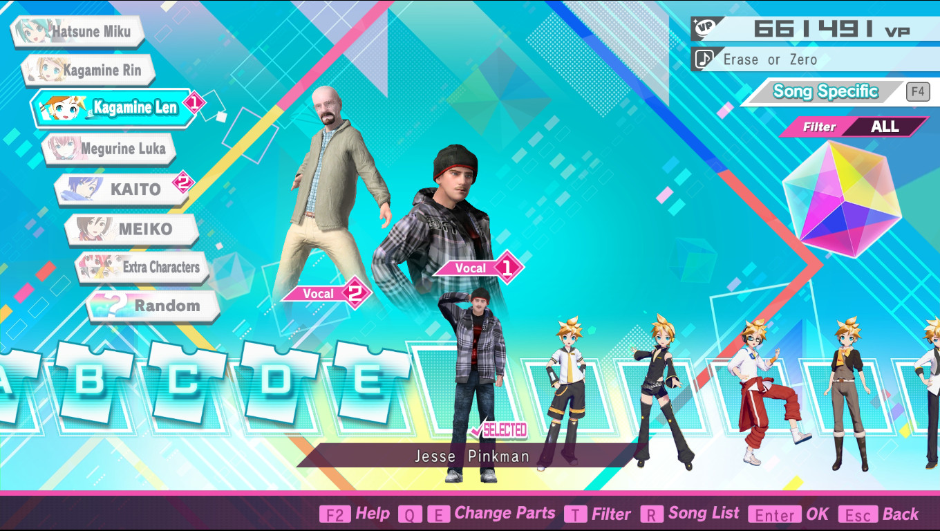 Breaking Bad Mod for Hatsune Miku: Project DIVA Mega Mix+ | PDMegaMix+ Mods
