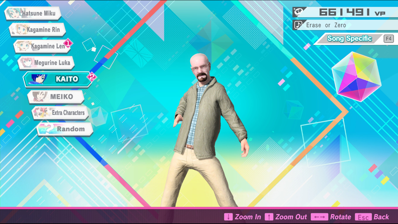 Breaking Bad Mod for Hatsune Miku: Project DIVA Mega Mix+ | PDMegaMix+ Mods