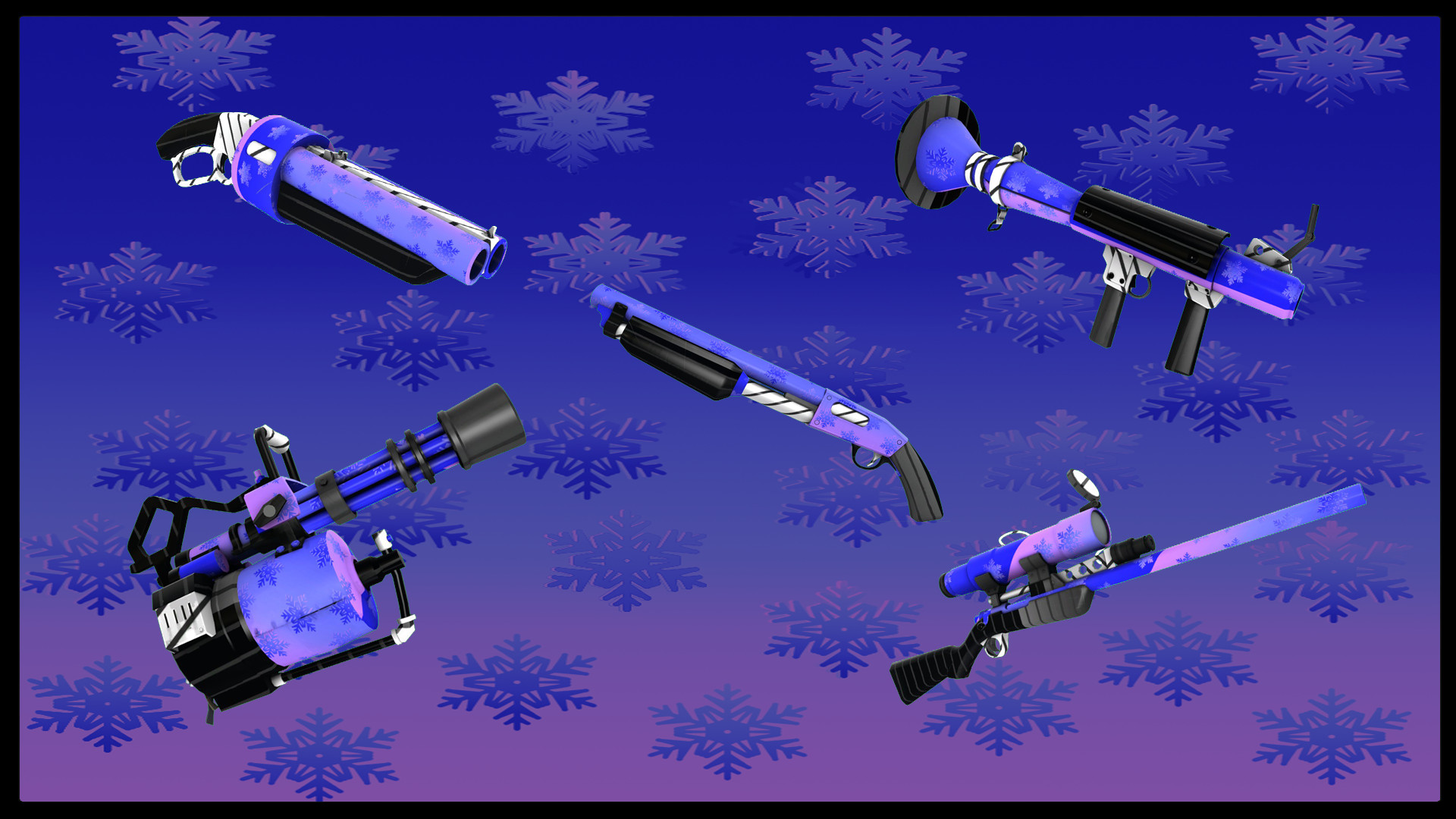 Crazy SnowFlake warpaint Mod for Team Fortress 2 | TF2 Mods