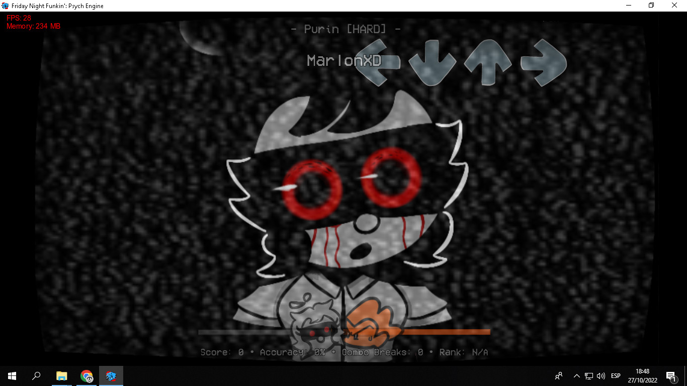 Purin but Marla sing it (Halloween cover) Mod for Friday Night Funkin ...