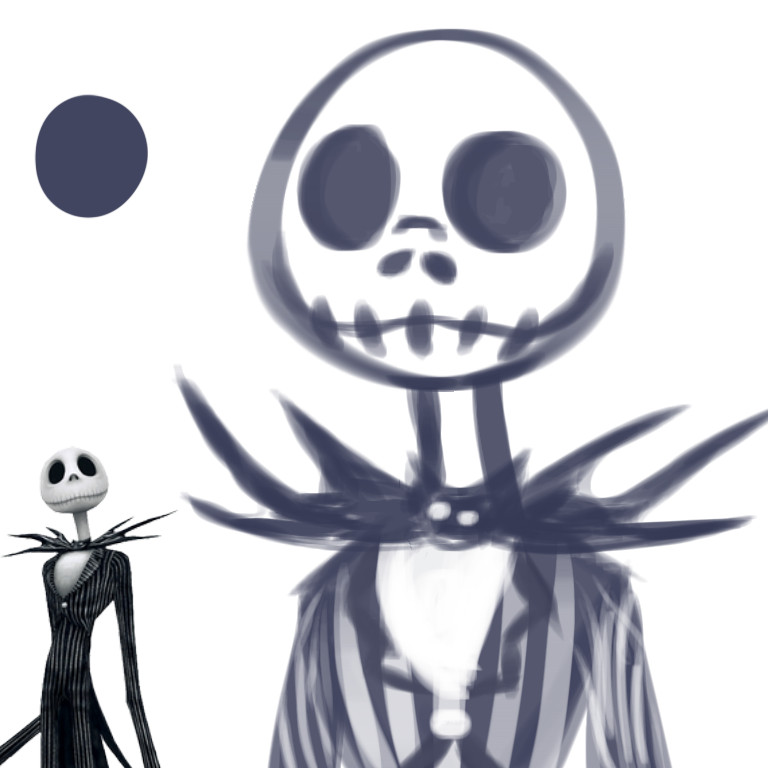 Jack Skellington over Daddy Dearest (Reskin) [Friday Night Funkin'] [Mods]