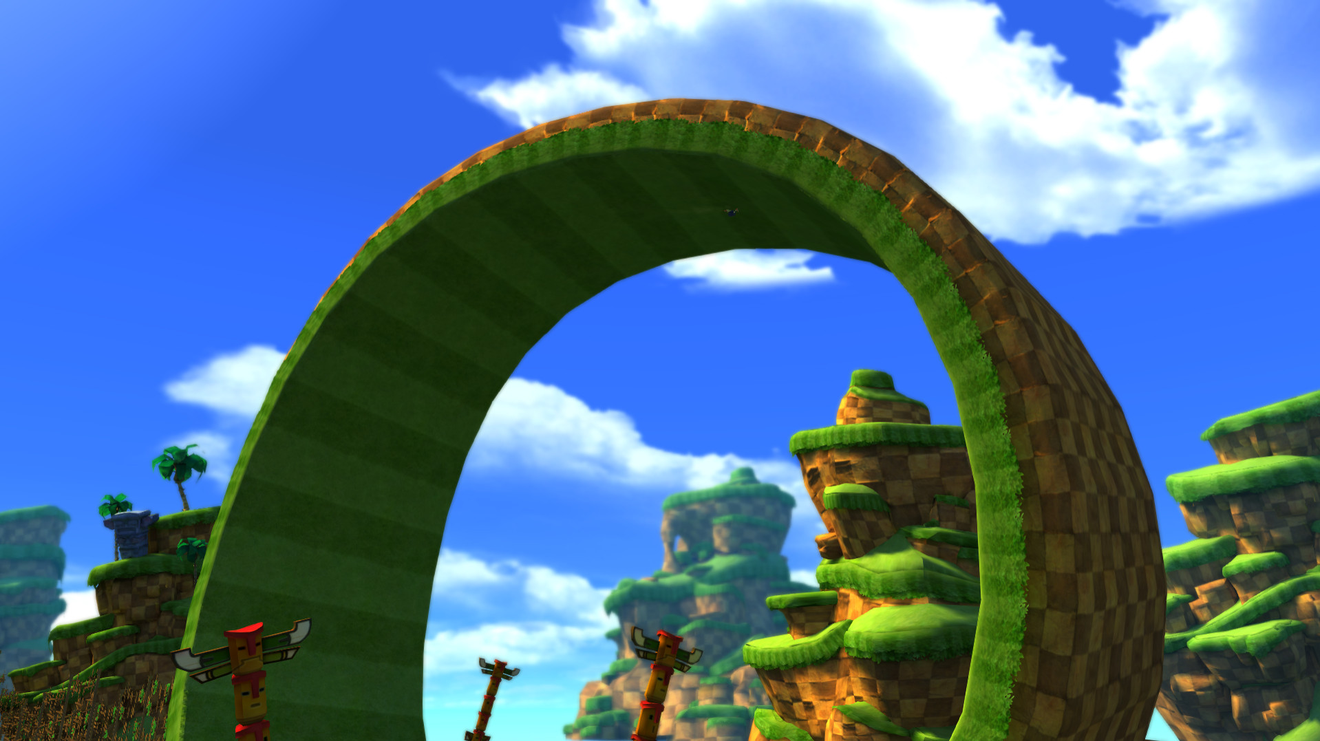 Cyberspace Green Hill 1-1 Mod for Sonic Generations (2011) | Gens Mods