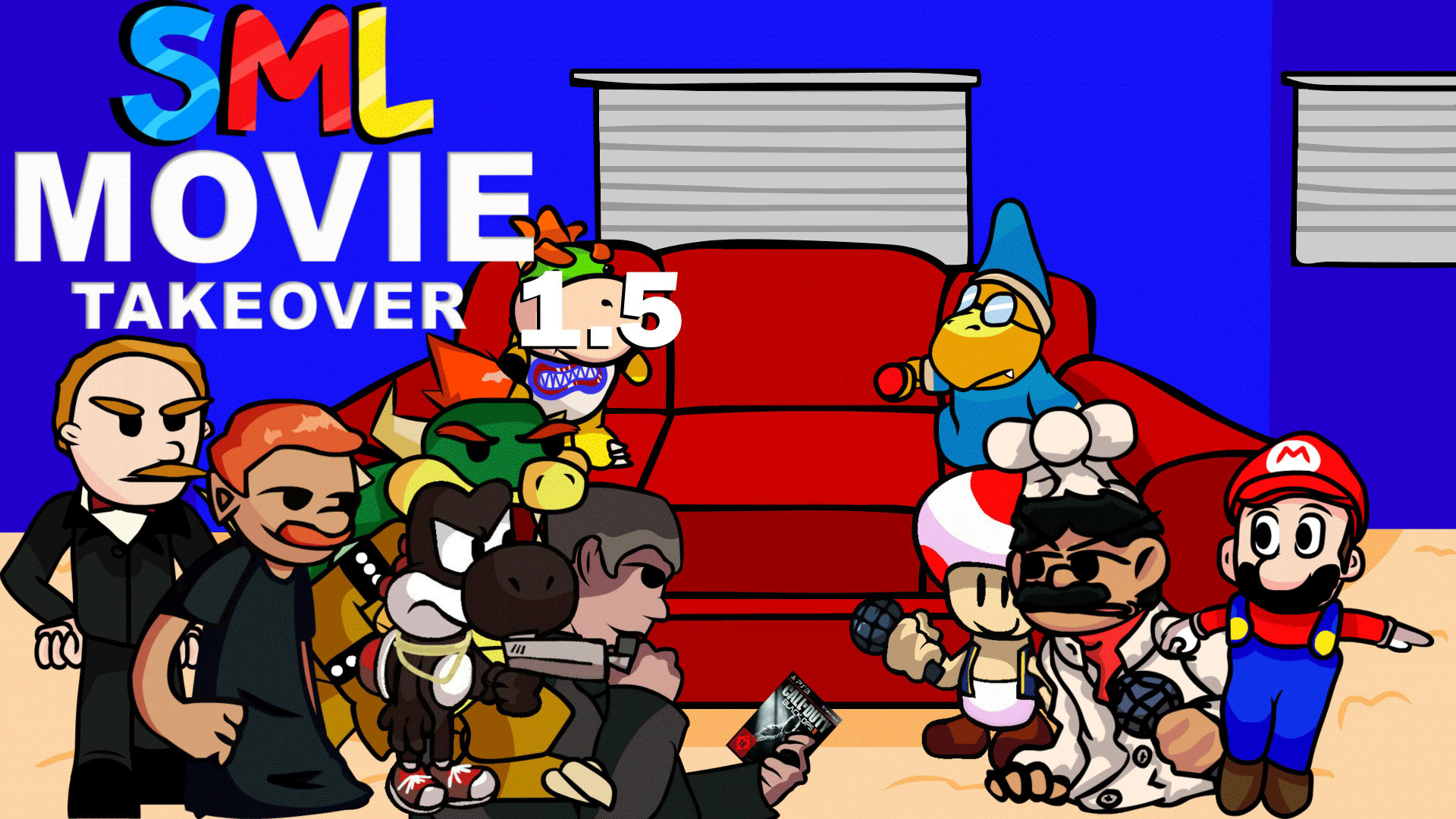 Friday Night Funkin' - SML Movie Takeover V1.5 [Friday Night Funkin ...