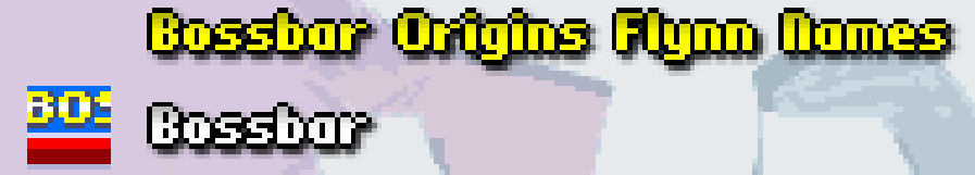 Bossbar Origins (Ian Flynn) Names Mod for Sonic 3 A.I.R. | S3AIR Mods