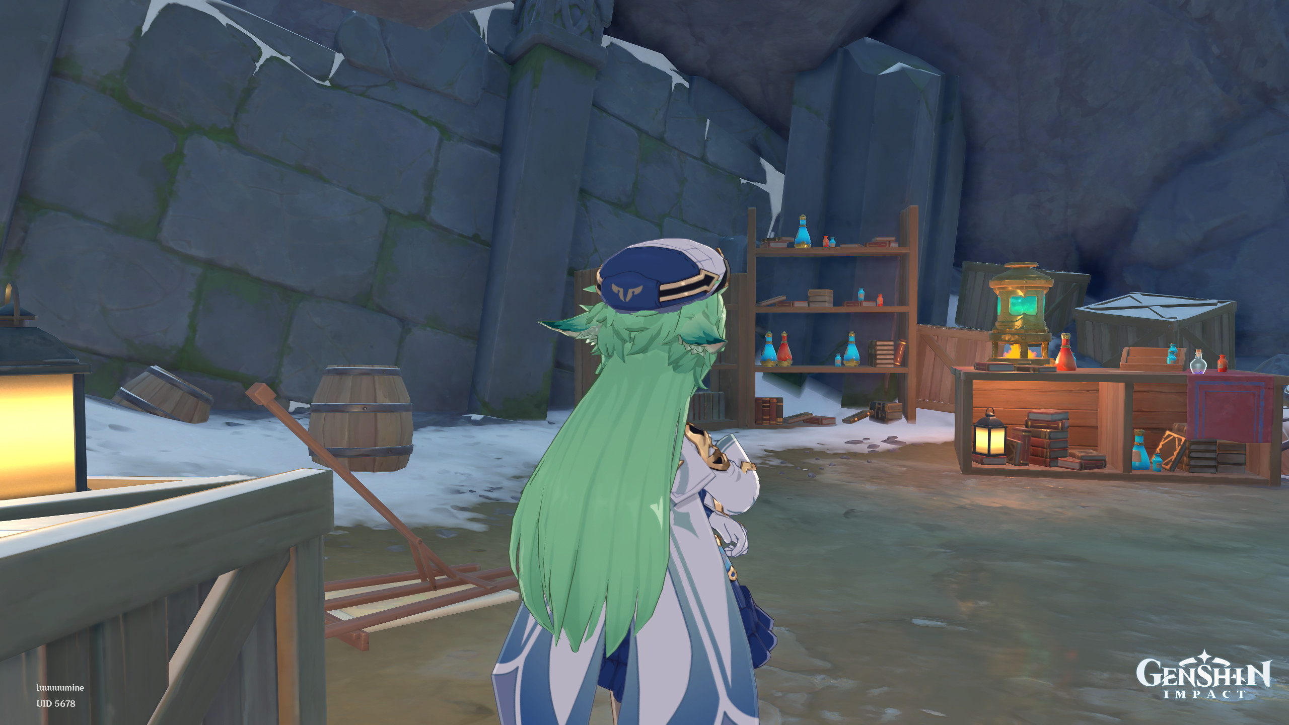 Long Hair Sucrose Mod for Genshin Impact | GI Mods