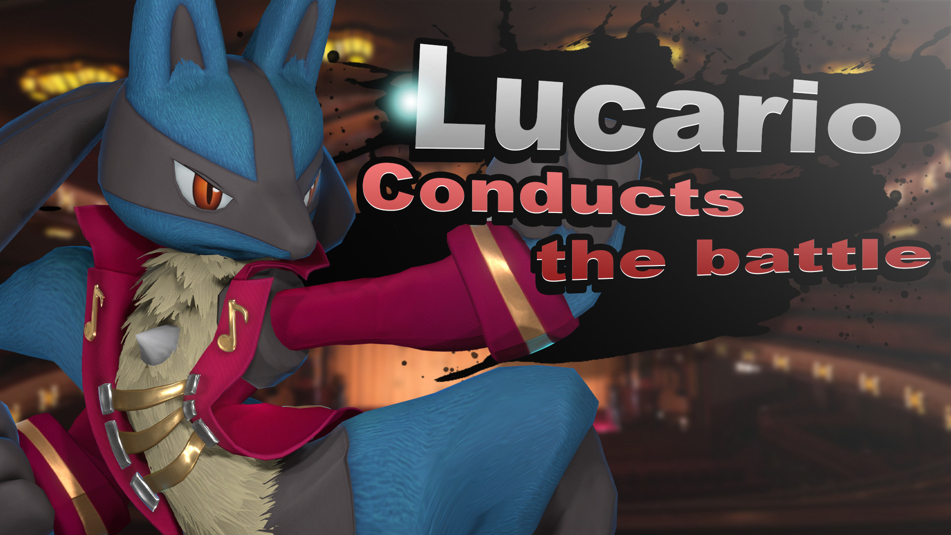 Concert Style Lucario Mod for Super Smash Bros. Ultimate | SSBU Mods