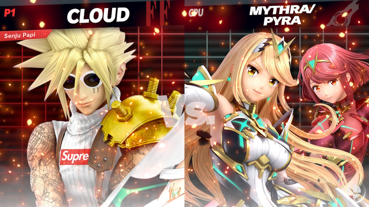 Mythra body pillow replaces buster sword Mod for Super Smash Bros ...