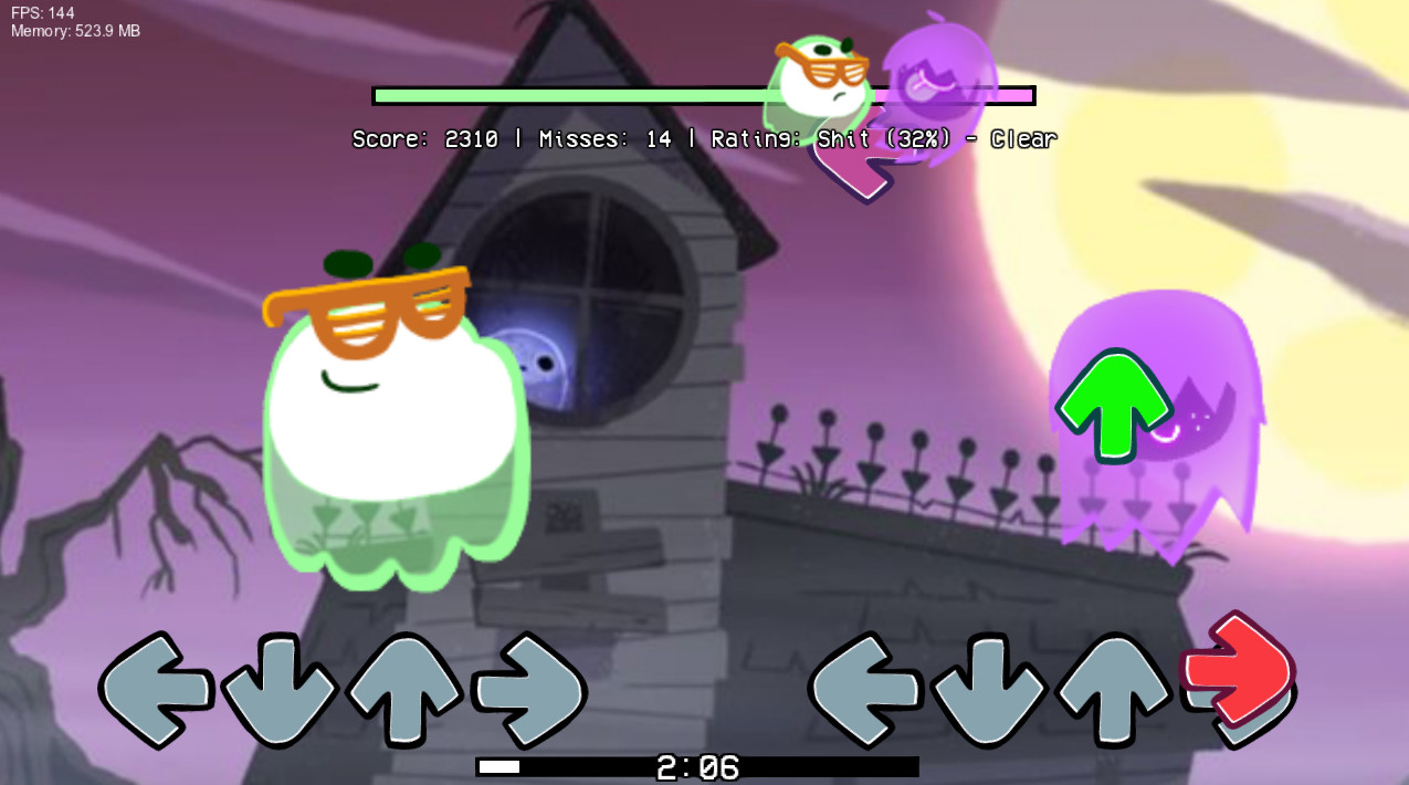 FnF: The Great Ghost Duel [Friday Night Funkin'] [Mods]