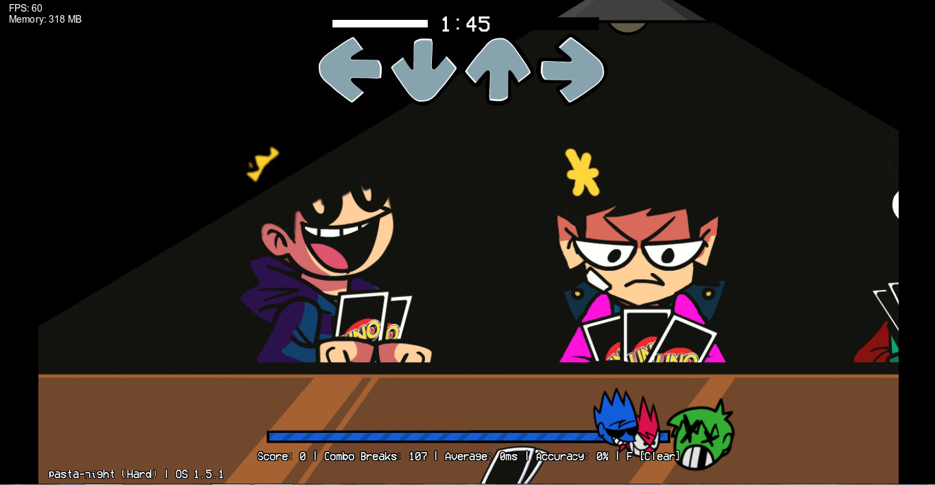 Pasta night luigisworld Mod for Friday Night Funkin' | FNF Mods