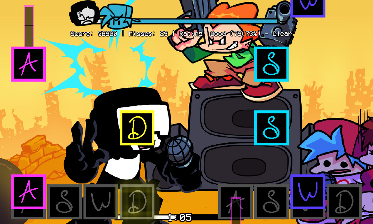 ASWD NOTE Asset [Friday Night Funkin'] [Mods]