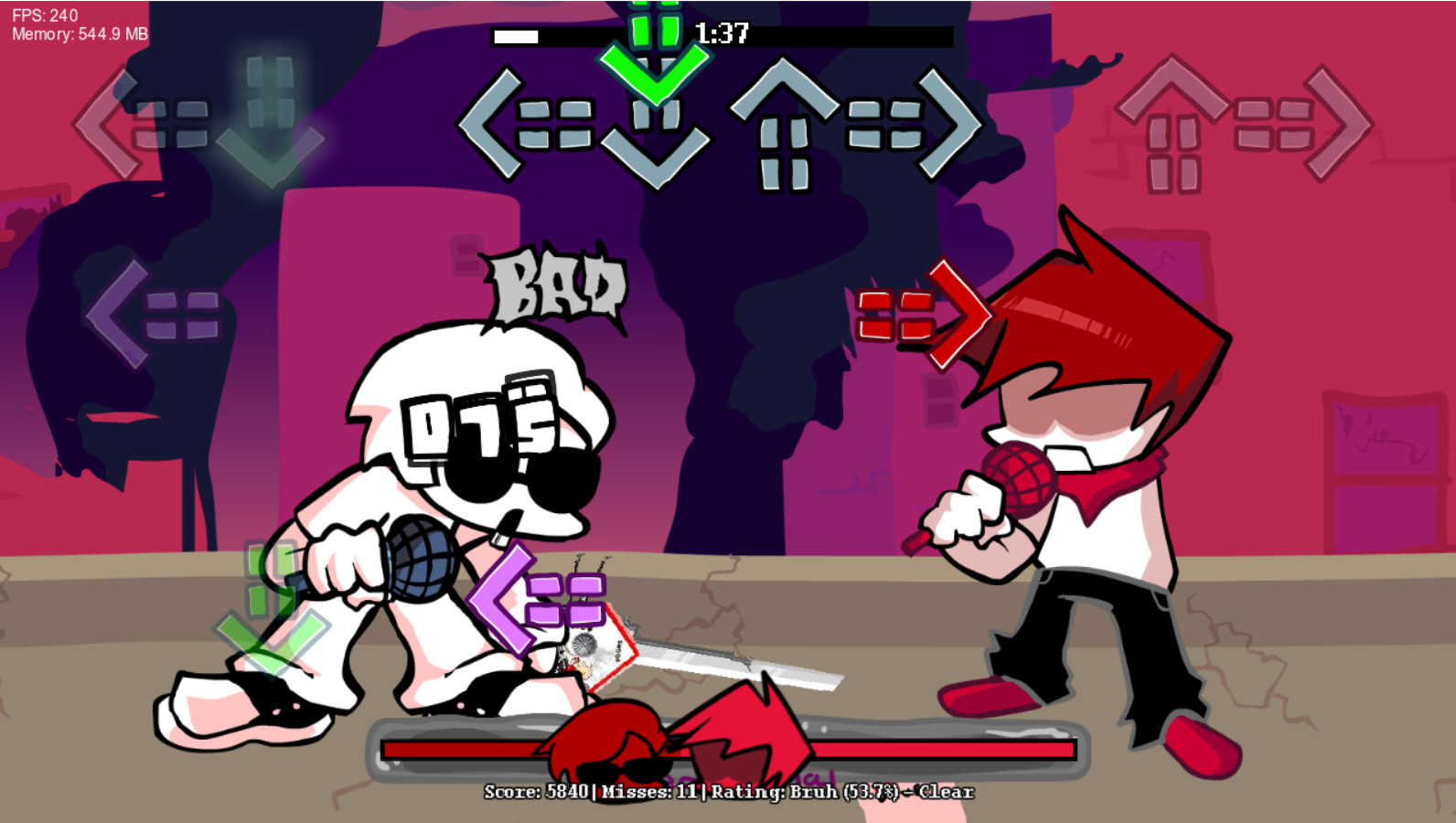 Sunday Night Strifin'! - Halloween Hack Mod for Friday Night Funkin ...