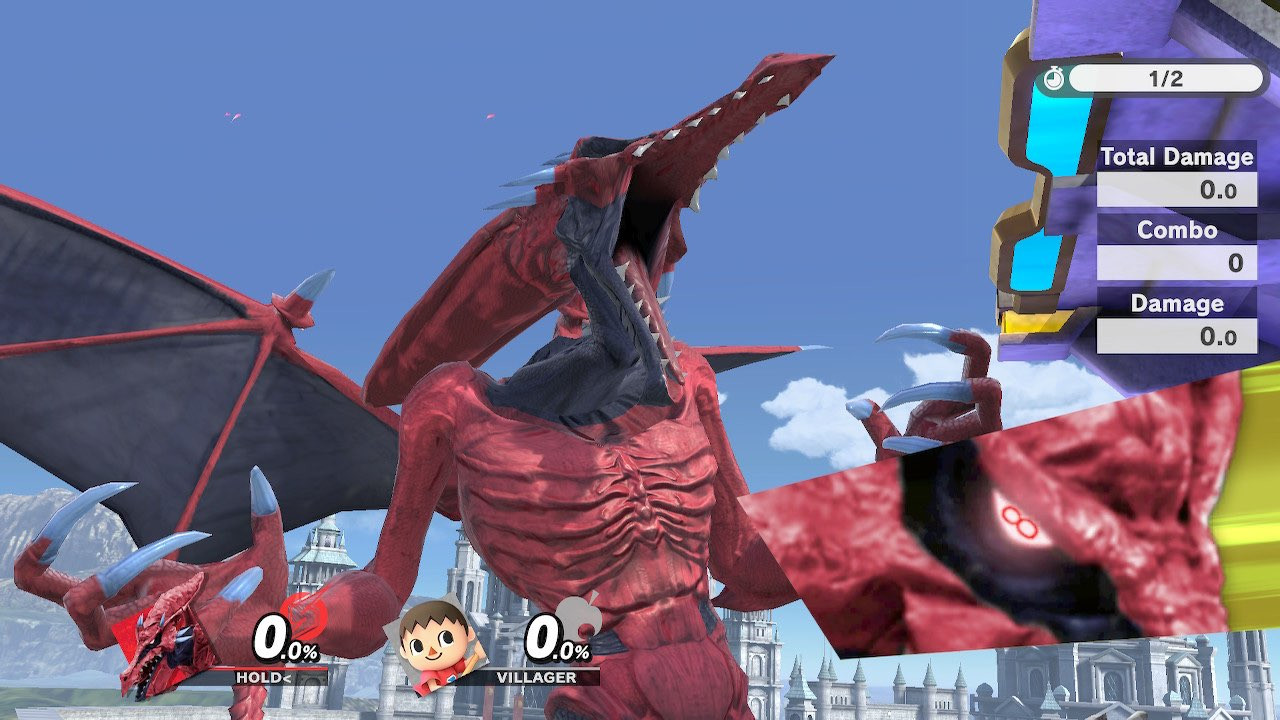 Moebius-themed Ridley [Super Smash Bros. Ultimate] [Mods]