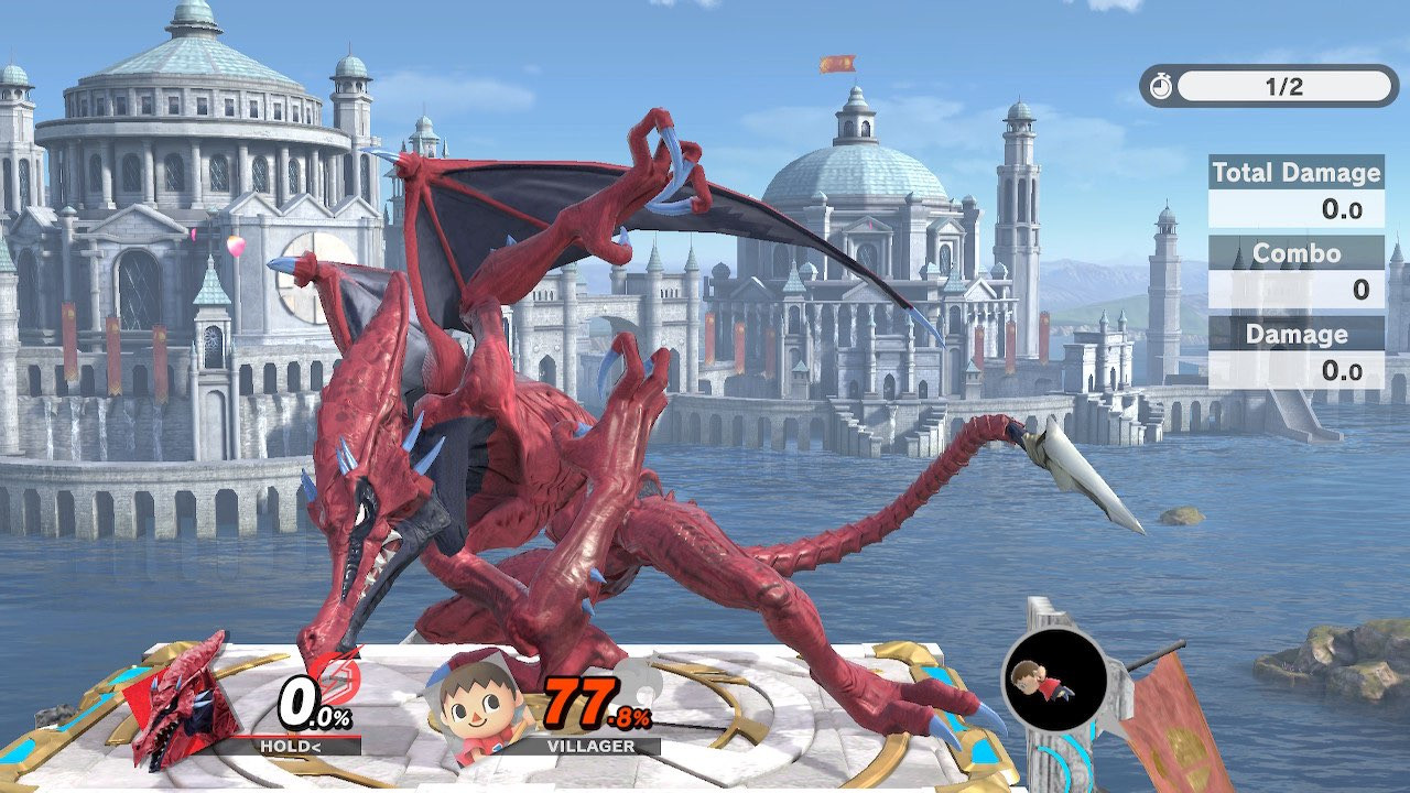 Moebius-themed Ridley [Super Smash Bros. Ultimate] [Mods]
