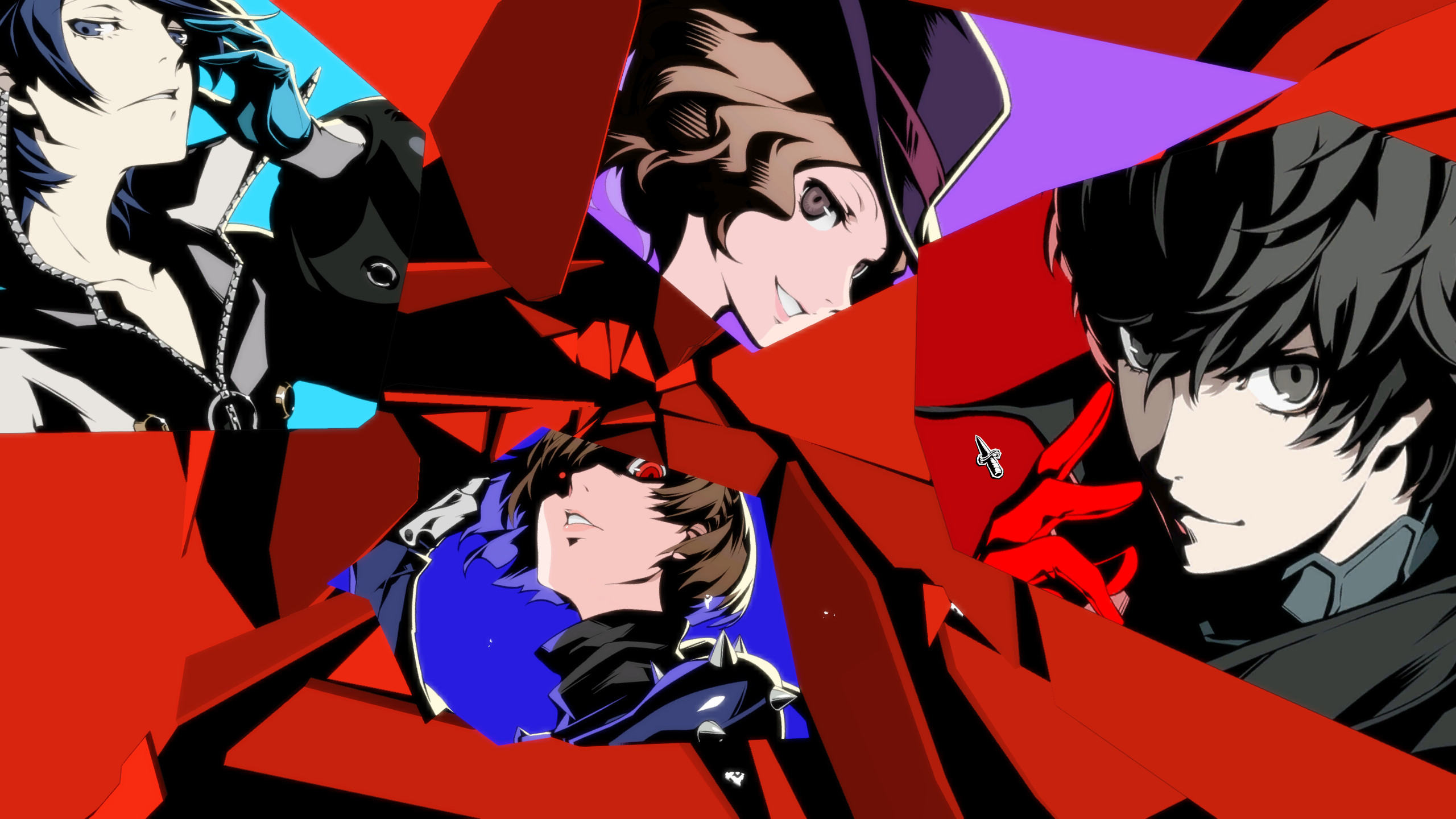Coloured AOA Backgrounds Mod for Persona 5 Royal (PC) | P5R (PC) Mods