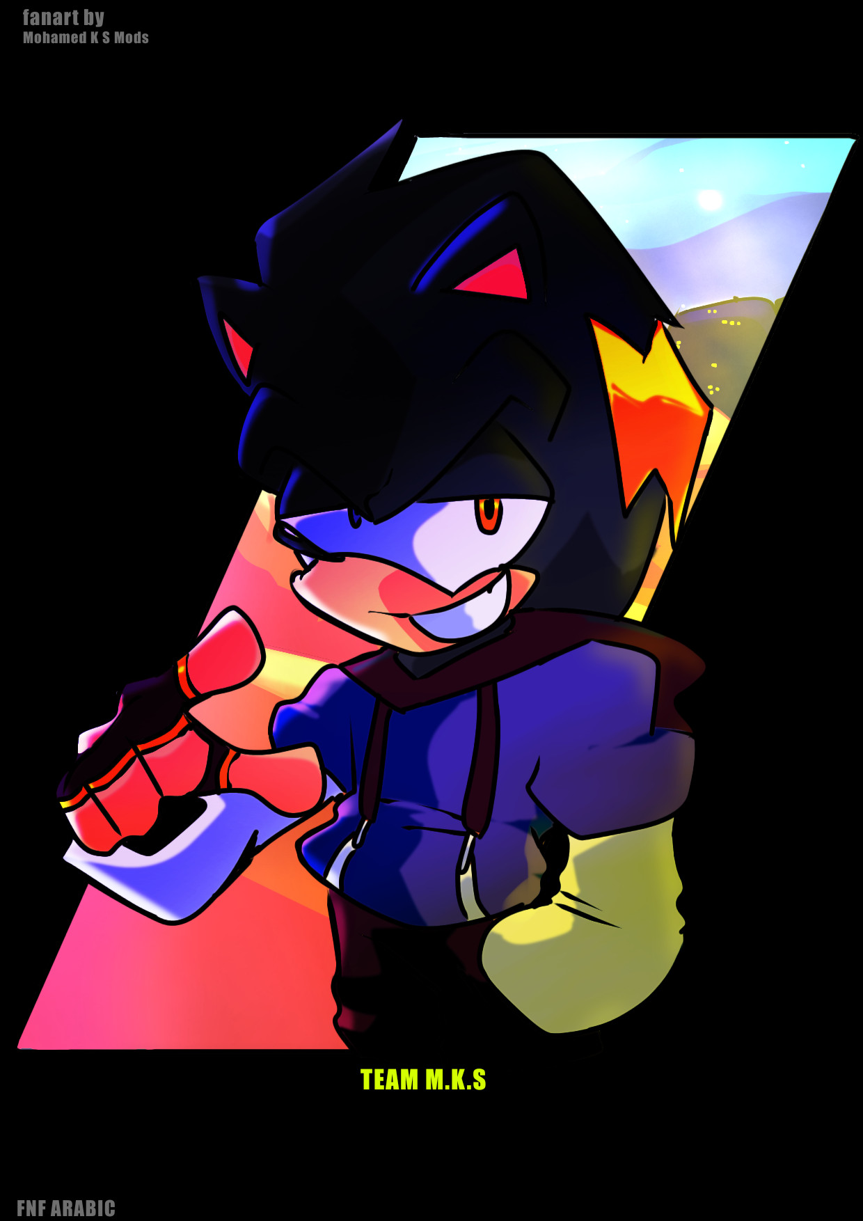 V.S. TEAM M.K.S: The onnnah's Takeover Mod for Friday Night Funkin ...