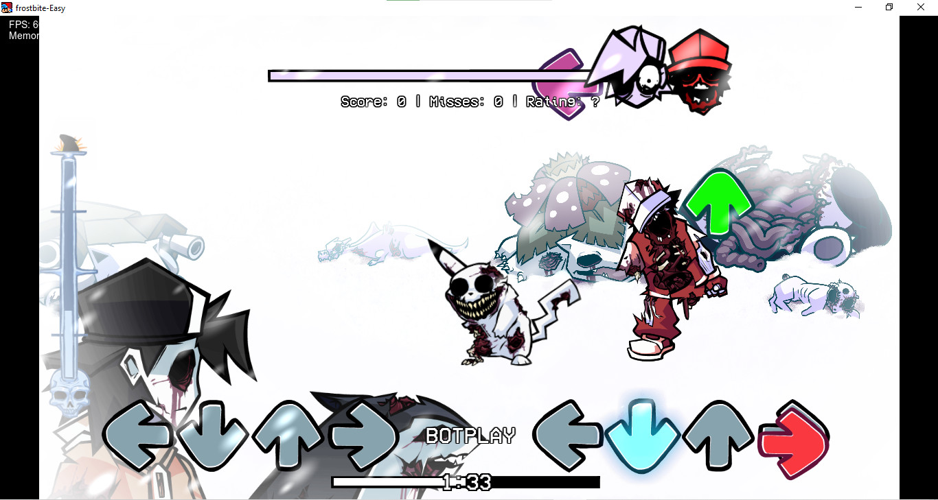 Frostbite Psych Engine Port Mod for Friday Night Funkin' | FNF Mods