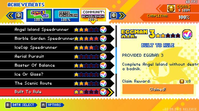 325% Save file! Mod for Sonic 3 A.I.R. | S3AIR Mods