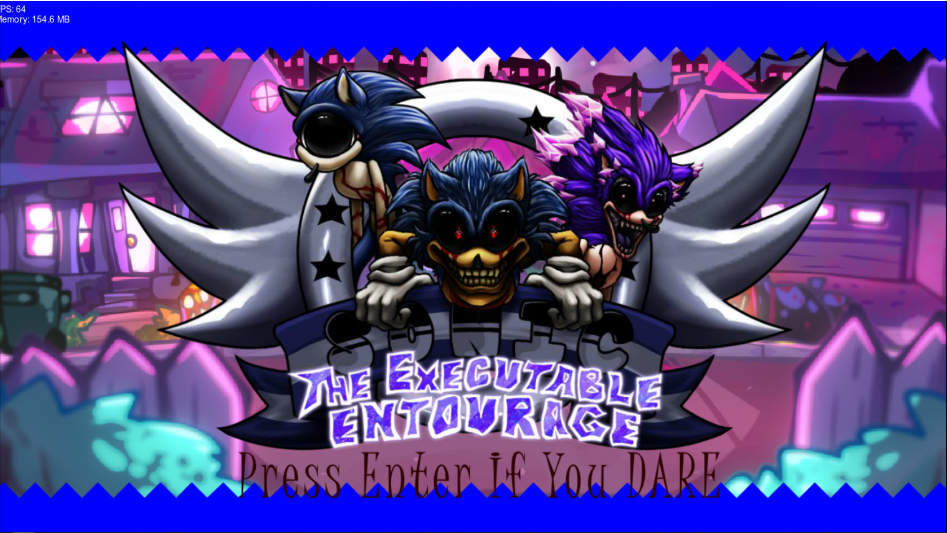 The Executable Entourage: BLOOD MOON Mod for Friday Night Funkin' | FNF Mods